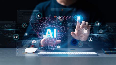 A Data Analyst Using Technology Ai For Working Tool For Data Analysis