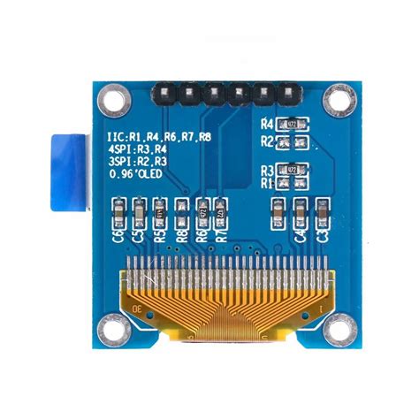 Oled 0 96 Inch 6pin 128x64 Display Module Yellow Blue At ₹ 262 Piece Oled Displays In Mumbai