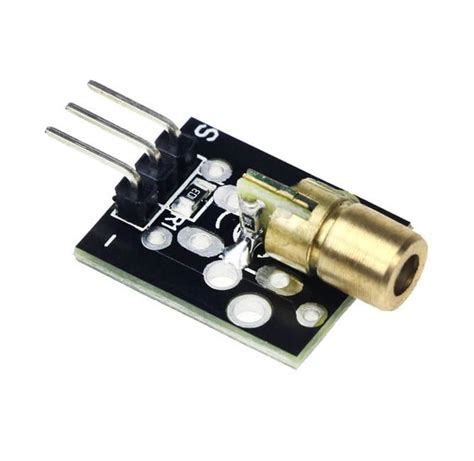 Ky 008 650nm Lazer Sensör Modülü Arduino Mesafe Ölçüm Sensörü Prm Arduino And SensÖr