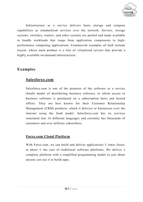 cloud computing project report pdf cloud computing internet