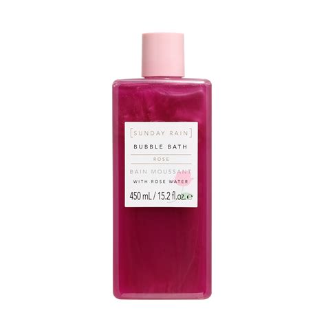 Sunday Rain Rose Bubble Bath 450 Ml Nahdi
