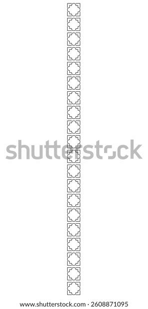 This Graphic Shows Vertical Sequence Identical Stock Illustration
