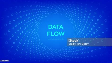 데이터 흐름입니다 디지털 코드입니다 이진 데이터 흐름입니다 가상 터널 워프입니다 코딩 프로그래밍 또는 개념을 해킹입니다 컴퓨터