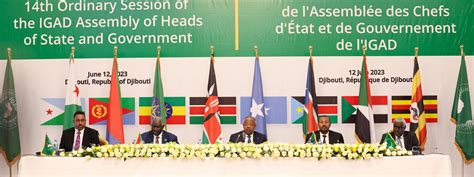 Official Statement Of The IGAD Executive Secretary H E Workneh Gebeyehu PhD On The 14th