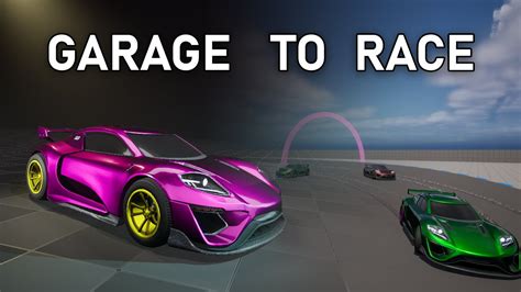 Unreal Engine 5 Car Customization System 4 Propagate Customizations From Garage To Race