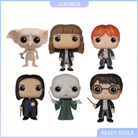 Funko Pop Harry Potter Action Figure Harry Hermione Ron Weasley Voldemort Malfoy Nick Filch