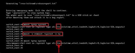 Recover Root Password In Linux