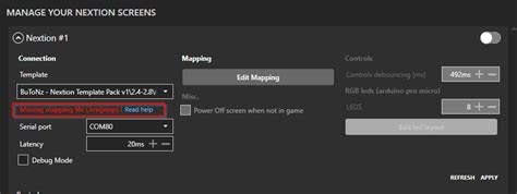 nextion missing mapping file · shwotever simhub wiki · github