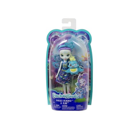 Кукла Enchantimals - Pattern Peacock & Flap 15 см - eMAG.bg