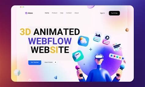 3d Scroll Animation Parallex Animation Website With Webflow And Framer