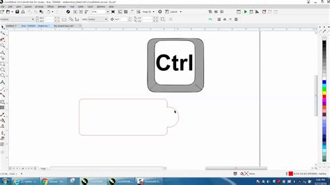 Corel Draw Tips Tricks Ctrl Key And The Point Curve And More YouTube