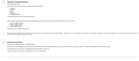 Solved Assignment Due Before Class Start Create The