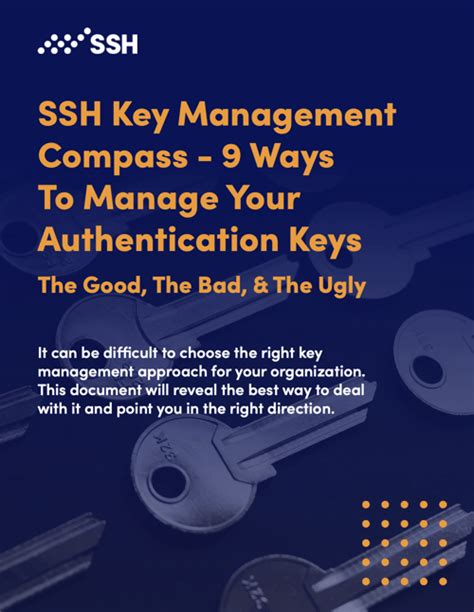Universal Ssh Key Manager Zero Trust Authentication Key Management