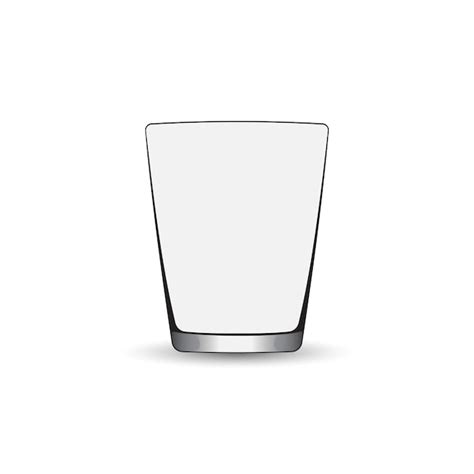 Premium Vector Vector Glass Icon For Beverage