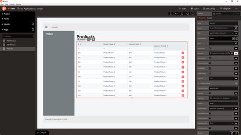 Datagrid Button User Role Securty Angular Radzen