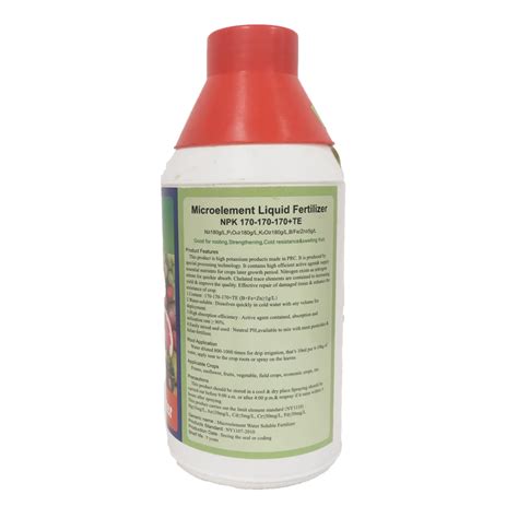 Wholesale Npk Liquid Foliar Macroelement Water Soluble Fertilizer