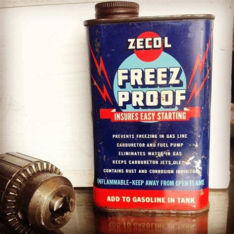Zecol Freez Proof Insures Easy Starting