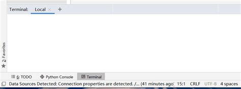 pycharm的terminal没有任何显示 Python CSDN问答