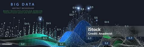 Le Big Data Fond Abstrait Avec Des Données Polygonales Dalgorithme De Wireframe Données