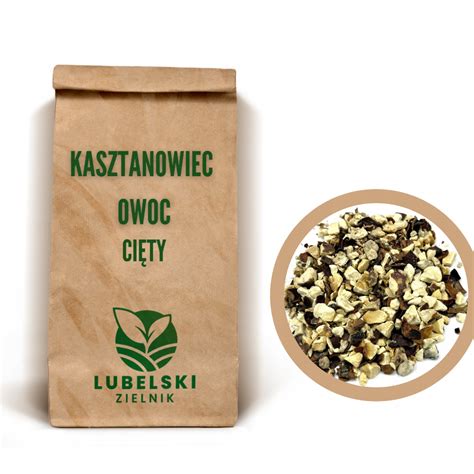 Gaštan Konský Plod Lubelski Zielnik 50 G Bylinný čaj Na Podporu Krvného