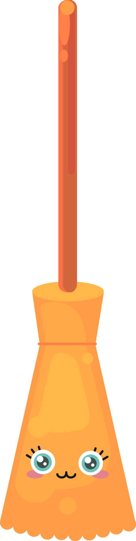 Cute Broom Illustration Vector On A White Background 13762783 Vector Art At Vecteezy