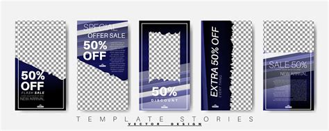 편집 가능한 스토리 배경 템플릿입니다 소셜 미디어에 대한 벡터 현대 디자인 배경 레이아웃 템플릿을 게시합니다 0명에 대한 스톡 벡터 아트 및 기타 이미지 Istock