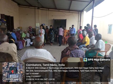 kiruba sree velmurugan on linkedin hello connection a heartwarming visit to the old age