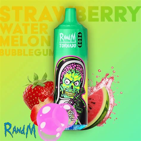 Puff Randm Tornado Strawberry Watermelon Bubblegum ⭐ | SnusandPuff