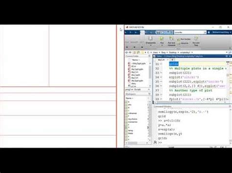 Plotting Using MATLAB YouTube