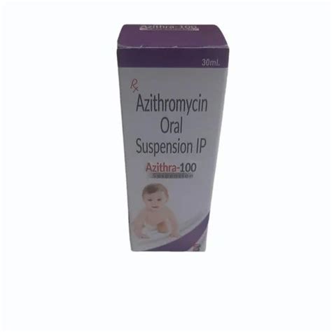 Azithromycin 100 Mg Suspension 100mg5ml At ₹ 70bottle In Panchkula