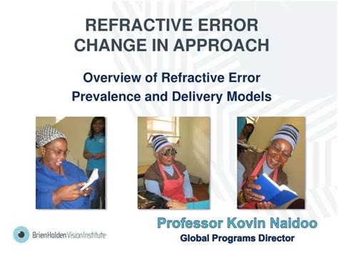 PPT REFRACTIVE ERROR CHANGE IN APPROACH PowerPoint Presentation Free Download ID 1662586
