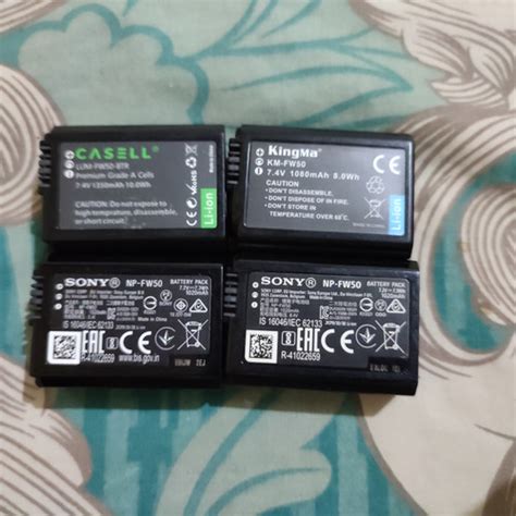 Jual Baterai Mirrorless Sony Fw Untuk A A A A A Ii Kw Jakarta Barat