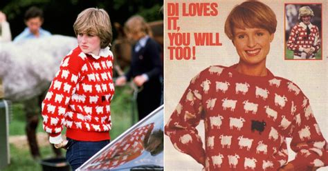 You Can Knit Princess Dianas Black Sheep Sweater Ps Fashion