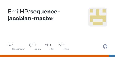 Github Emilhpsequence Jacobian Master