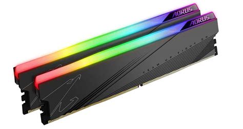 Gigabyte Dévoile Le Kit Mémoire Aorus Rgb Ddr5 6000 Mhz 32 Go Ginjfo