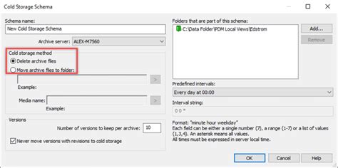 how to understand cold storage in solidworks pdm visiativ