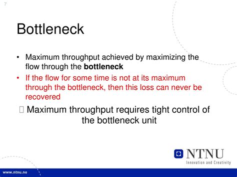 Ppt Throughput Maximization By Improved Bottleneck Control Powerpoint Presentation Id9692917