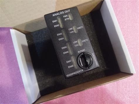 GE IS220PAOCH1A Mark VIe Analog Output Module 0 20 mA up to 900 Ω PLC Module