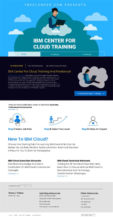 IBM CENTER FOR CLOUD TRAINING Figma