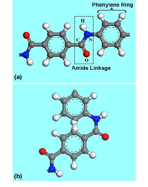 A Trans And B Cis Molecular Conformations In Typical Aramid Based Download Scientific
