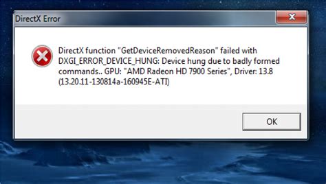 DirectX Error Windows Level Techs Forums