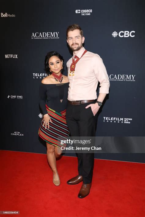 Isabel Kanaan And Andrei Preda Attend The 2023 Canadian Screen Awards