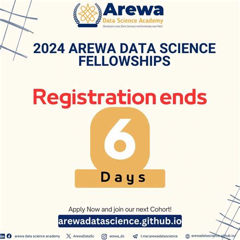 Call For Applications Arewa Data Science Fellowships 2024 Apply And Enhance Your Data Science