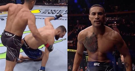 Carlos Ulberg Stops Nicolau Negumereanu In Dominant First Round Ko Win Ufc 281 Highlights