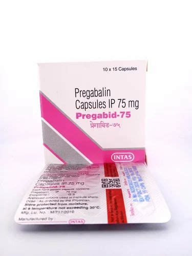 Pregabid 75mg Capsule At ₹ 258 Stripe Pregabalin Capsules And Tablets In Nagpur Id 2855008287088