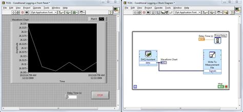 NI USB TC でNI LabVIEWを使って条件付きロギングをプログラミング National Instruments