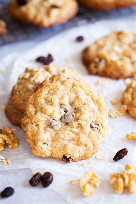 Chewy Oatmeal Raisin And Walnut Cookies The Pkp Way