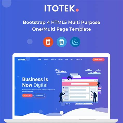 Itotek Html Template Setblue