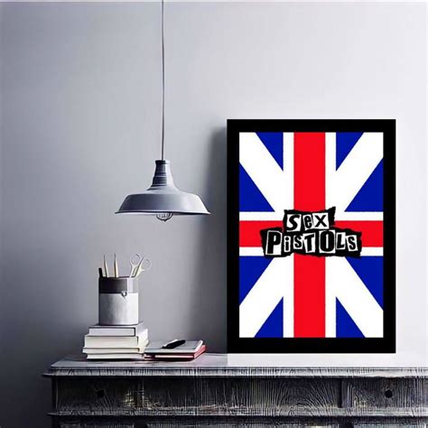 Quadro Banda Sex Pistols Rock N Roll Elo7 Produtos Especiais