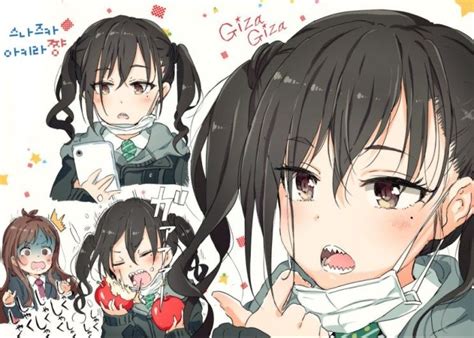 상어이빨 아이돌manhwa 芸術的アニメ少女 キャラクターアート かわいいアニメガール